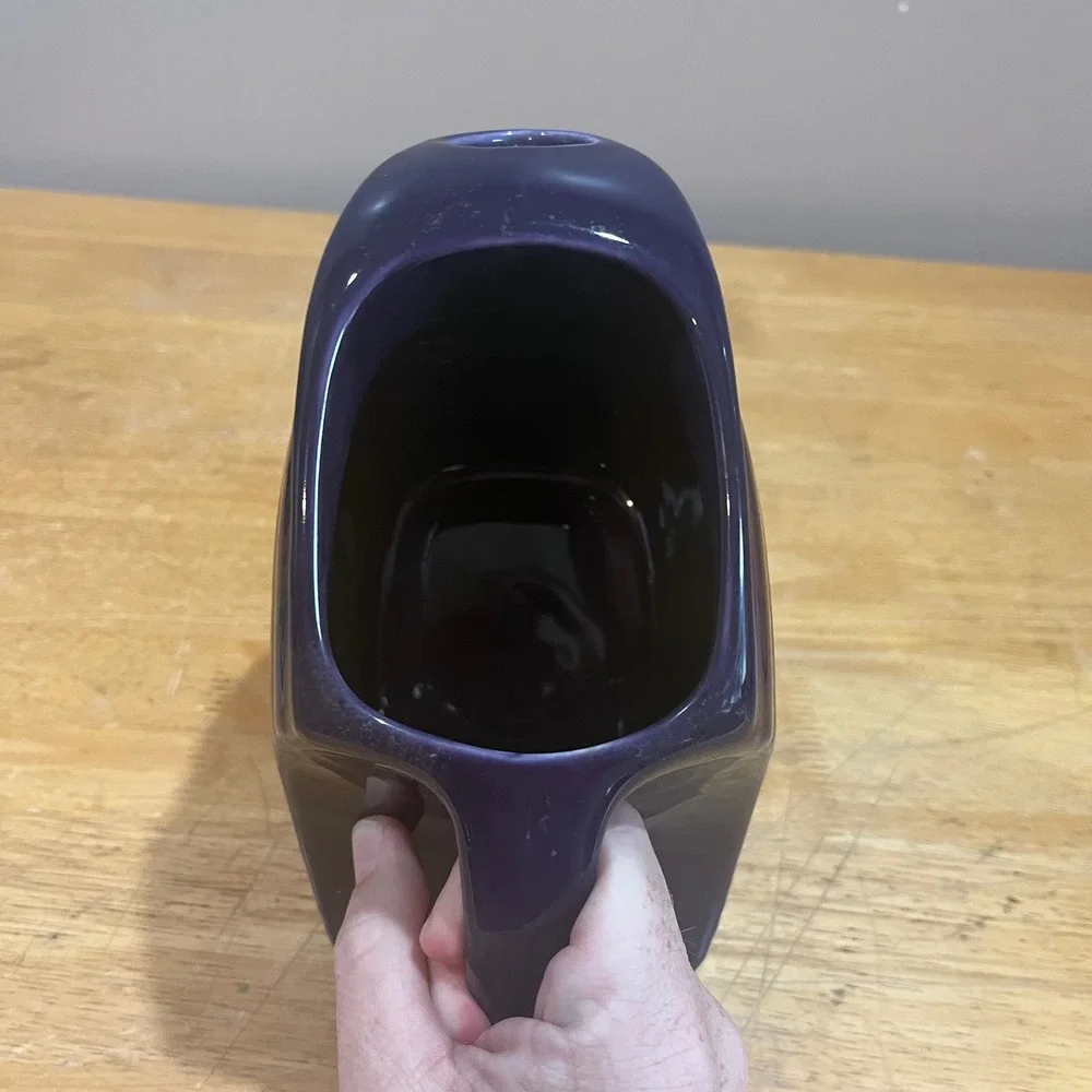 Fiesta | Dining | Fiesta Large Disk Pitcher Plum Purple Ceramic Art ...